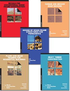 Wood Construction Data (WCD) Series Package Combo – American Wood Council